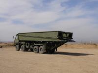 China Total Weight 32t mobile bridge military Outline Dimension (L×W×H) 13m×3.32m×3.6m for sale