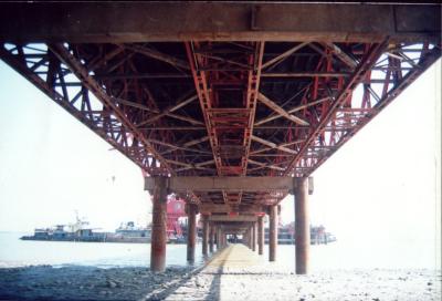 China Versatility Length 6-54m Bailey Bridge Truss Height 2.134m for sale