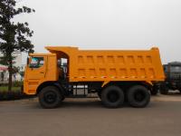 China Transport Semi Trailer Mining Transporter With Dual Enclosed Door for sale