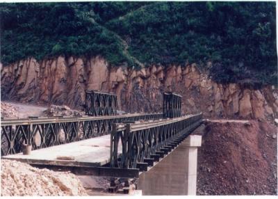 China Length 54m Portable Foot Bridge Fast Erection Emergency Bridges for sale