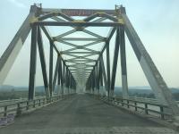 China Temporary Construction Metal Truss Bridge Portable for sale