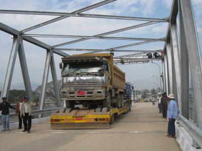 China Prefabricated Foot Galvanized Temporary Modular Bridge for sale