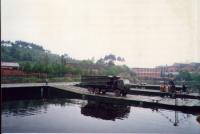 China L6m Passage Tempoary Floating Bridge Steel Trestle Bridge for sale