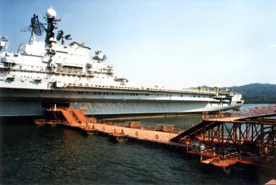 China 30m Trestle Bridge Temporary Military Pontoon Bridge for sale