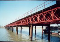 China Highway Grade Heavy Duty Modular Steel Bridge For Concrete Decks for sale