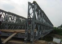 China CB100 CB200 Type Army Bailey Bridge Modular Steel Bridge for sale