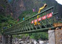 China Truss Height 4.5m Steel Deck Bridge Delta Bridge for sale