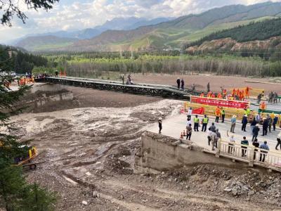 China ASTM Mechanized Bridge Sefl Fold And Unfold Alex Load Ld-60 Temporary for sale