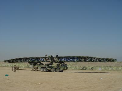 China GB Heavy Loading Capacity Mechanized Bridge Less Operators 3-4 Fast for sale