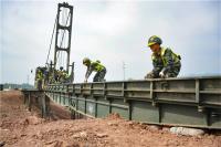 China Single Span 15m Mechanized Bridge Modular Fast Bridge Emergency Bridge for sale