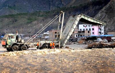 China Single Span 15m Mechanized Bridge Modular Bridge Emergency Equiement for sale