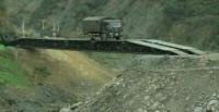 China 51m Emergency Temporary Bridge Launching Vehicle Dimension 13600*3200*3470mm for sale