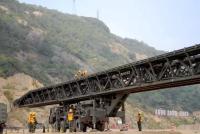 China Emergency Equipment Mechanized Bridge Fast Erection Span 17-51m for sale