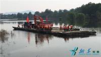China Length Of One Complete Set 104m Military Pontoon Bridge Fast Erectiion for sale
