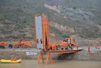 China Total Weight 30.6t 75m Modular Heavy Mechanized Bridge Fast Erection for sale