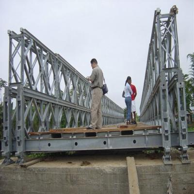 China Large Span Bailey Bridge Q345b-Q460c Prefabricated Steel for sale