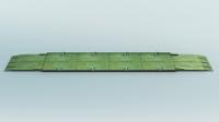 China Design Wheel Load 83t Pontoon Boat Bridge Heavy Equipment for sale