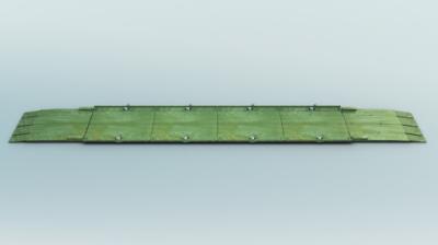 China Design Wheel Load 83t Pontoon Boat Bridge Heavy Equipment for sale