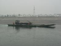 China Current Velocity ≤3.0m/S Floating Power Pontoon Bridge for sale