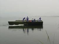China 20t Ferry Emergency Power Pontoon Bridge Steel for sale