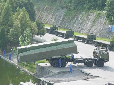 China 40t Transporting Rafts Floating Military Pontoon Bridge Mobile Platform for sale