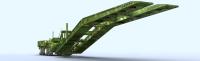 China Emergency Deck Wheel Type Striking Bridge / Amphibious Bridge For Craters, Ditches for sale