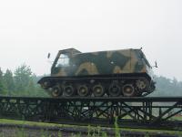 China Wheeled Load 13t Mechanized Bridge / Fast Bridge for sale