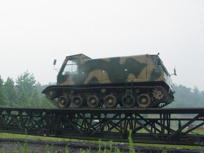 China Wheeled Load 13t Mechanized Bridge / Fast Bridge for sale