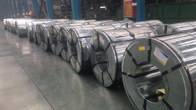 China 0.13-1.0MM Unoiled Galvanized Steel Coils With Regular Spangle 150g Zinc Coating for sale