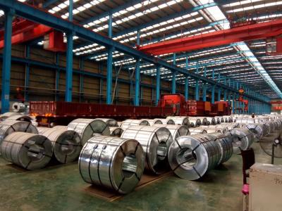 China Chrome Hot Dipped Galvanized Steel Coils , Galvalume coil 0.13-1.2mm Thickness for sale