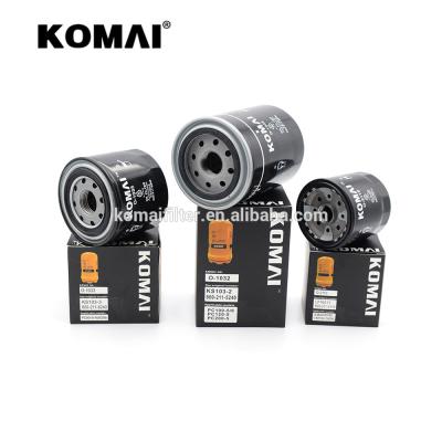 China 600-211-5240 Diesel Engine Oil Filters 600-211-5241 600-211-5242 For Komatsu PC200-5 PC200-6 PC220-5 Excavator for sale