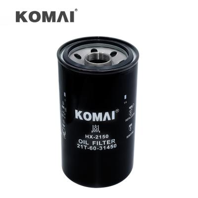 China Black Color Spinning Hydraulic Filter 21T-60-31450 HC-56080 SH 60568 P502665 For Excavator Engines for sale