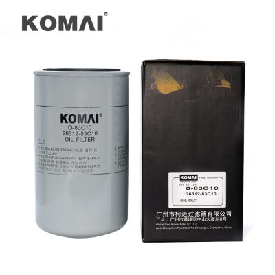 China Komai Filter SF03C10 SO6206 Oil Filter 26312-83C10 2631283C10 For HYUNDAI for sale