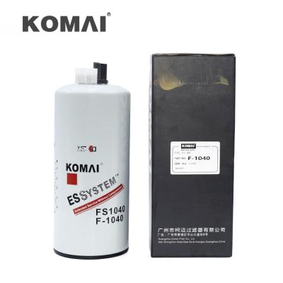 China KOMAI Fuel Filter CX-6396 FS1040 P55-1040 FS1007 For Excavator Diesel Engine Parts for sale
