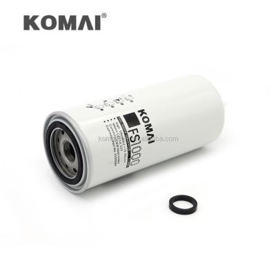 China Komai Excavator Diesel Engine Fuel Filter FS1000 P55-1000 H181WK 11NB-70010 For 370-7 for sale