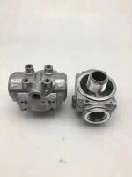 China KOMAI OEM ODM 1G-8878 908265 Fuel Oil Filter Base For Excavator Diesel Engine Parts for sale