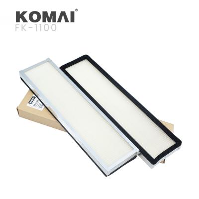 China Metal Framed Cabin Air Filter Panel Ventilation 84376814 CA-45100 SC90370 For Case Loader for sale