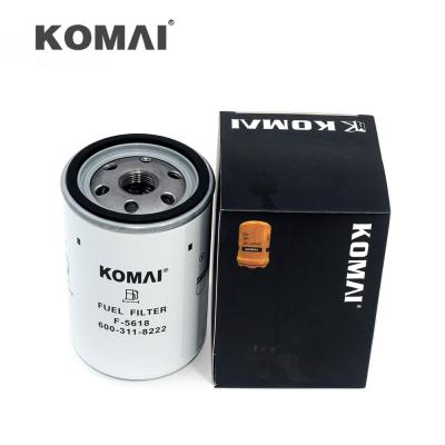 China KOMAI Fuel Oil Filter 600-311-8222 6003118222 For Excavator Diesel Engine Parts for sale