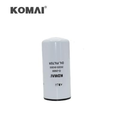 China KOMAI Fuel Oil Filter 26320-84300 2632084300 For Hyundai Truck Excavator Diesel Engine Parts for sale