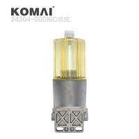 China Komai Fuel Filter Assembly 24304-00016C Fuel Water Separator Assembly For Doosan DX215-9C for sale