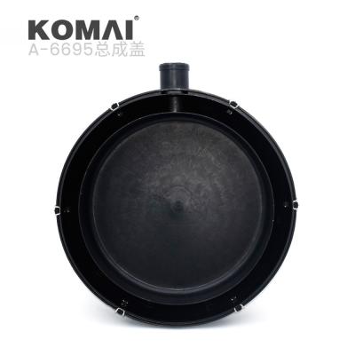 China Excavator Parts Air Filter Housing Assy Cover Cap For PC400-7 600-185-6110 11Q8-20130 for sale