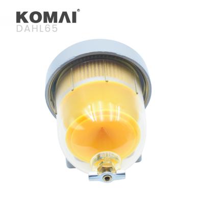 China Komai Spare Parts Excavator Diesel Fuel Filter Fuel Water Separator Assembly DAHL65 for sale