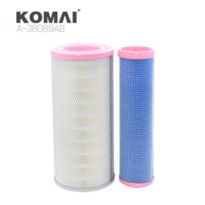 China Air Cleaner Filter Excavator Diesel Generator Air Filter 13074771 K1838PU KA18303 13074774 for sale