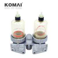 China Water Separator 600-311-9330 Diesel Filter Assembly For Komatsu PC130 PC200 PC210 PC220 PC360 for sale