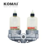 China Water Separator 600-311-9330 Diesel Filter Assembly For Komatsu PC130 PC200 PC210 PC220 PC360 for sale