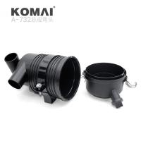 China KOMAI AF25551 AF25575 P821575 P822858 Air Filter Housing Assembly Bended Head 93U7-10030 for sale