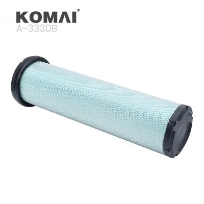 China Circular Pore Structure KOMAI Air Filter 17500258 A-3330B for sale