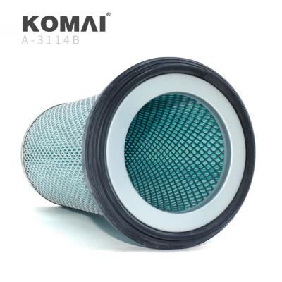 China KOMAI AF4868 Air Filter for Excavators 99.9% Filtration Efficiency for sale