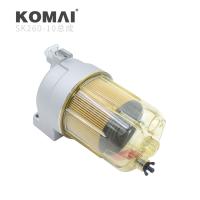 China Kobelco Excavator SK-260-10 Fuel Water Separator Assembly Fuel Filter Element for sale