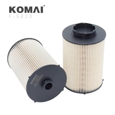 China KOMAI Construction Machinery Excavator Parts  Fuel Filter 5801439820 for sale